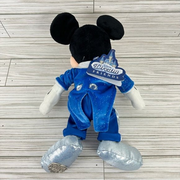 Disney | Toys | New Disney Dream Friends Mickey Mouse Blue Plush Toy ...